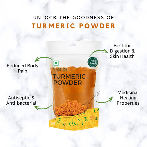 Buy Turmeric Powder | Premium Quality | Spices - Vashishti